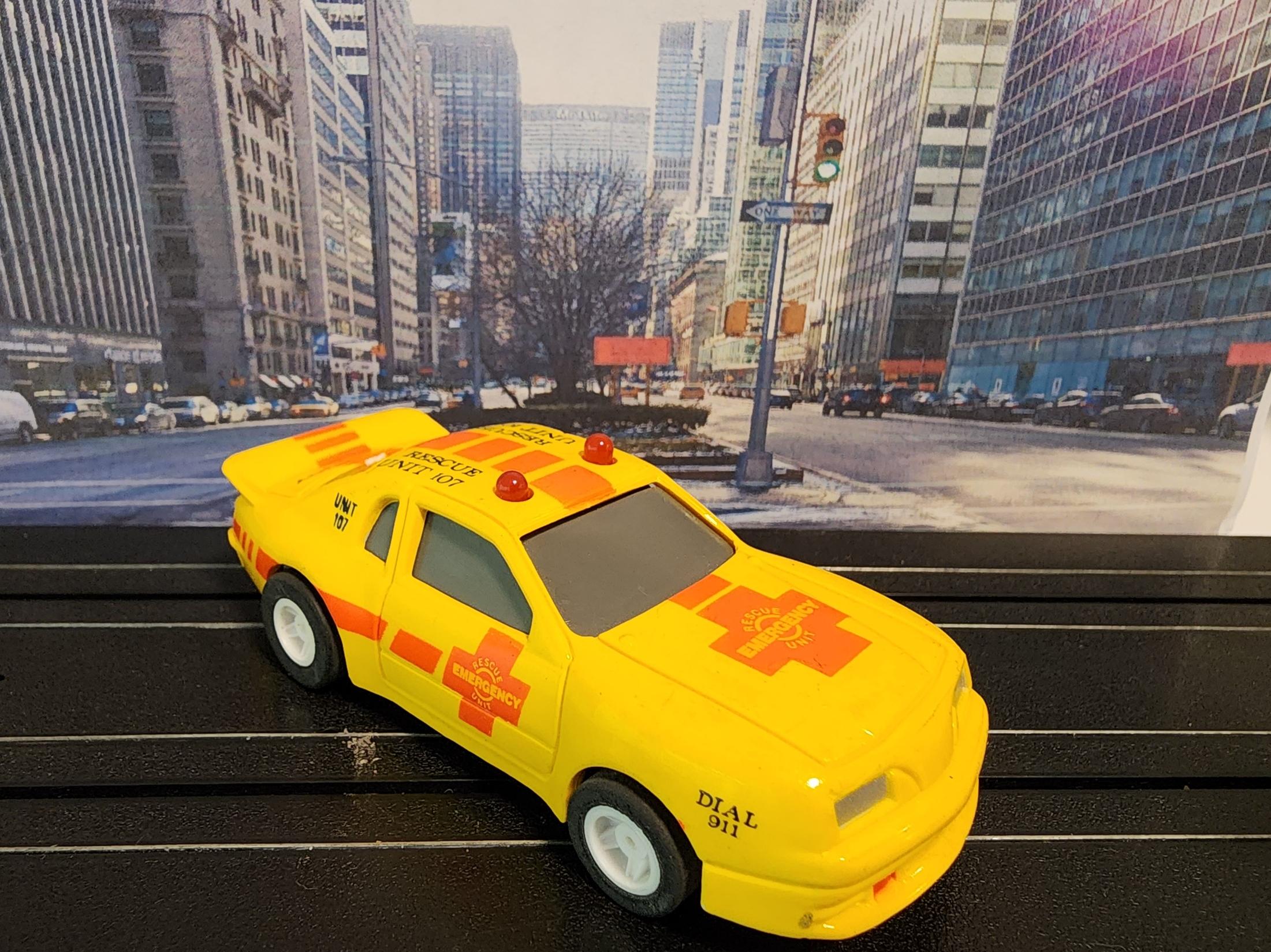 Marchon Thunderbird Recue Unit 107 MR-1 HO Slot Car. - CTW Auctions, HO ...