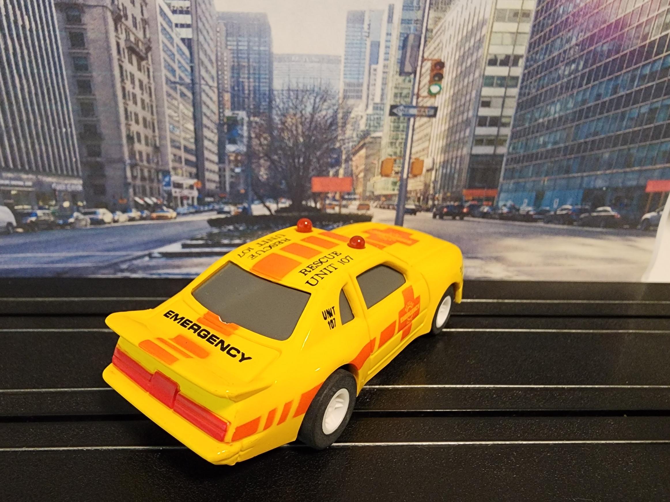 Marchon Thunderbird Recue Unit 107 MR-1 HO Slot Car. - CTW Auctions, HO ...